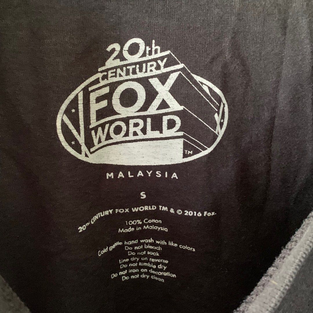 kaos 20th Century FOX Word Malaysia, Fesyen Pria, Pakaian , Atasan di ...