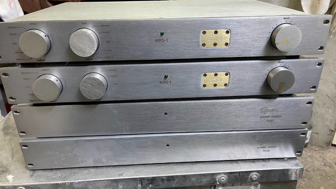 KRELL KRS-1 KMA-100 mk2前後級, 音響器材, Soundbar、揚聲器、藍牙喇叭、耳擴 - Carousell
