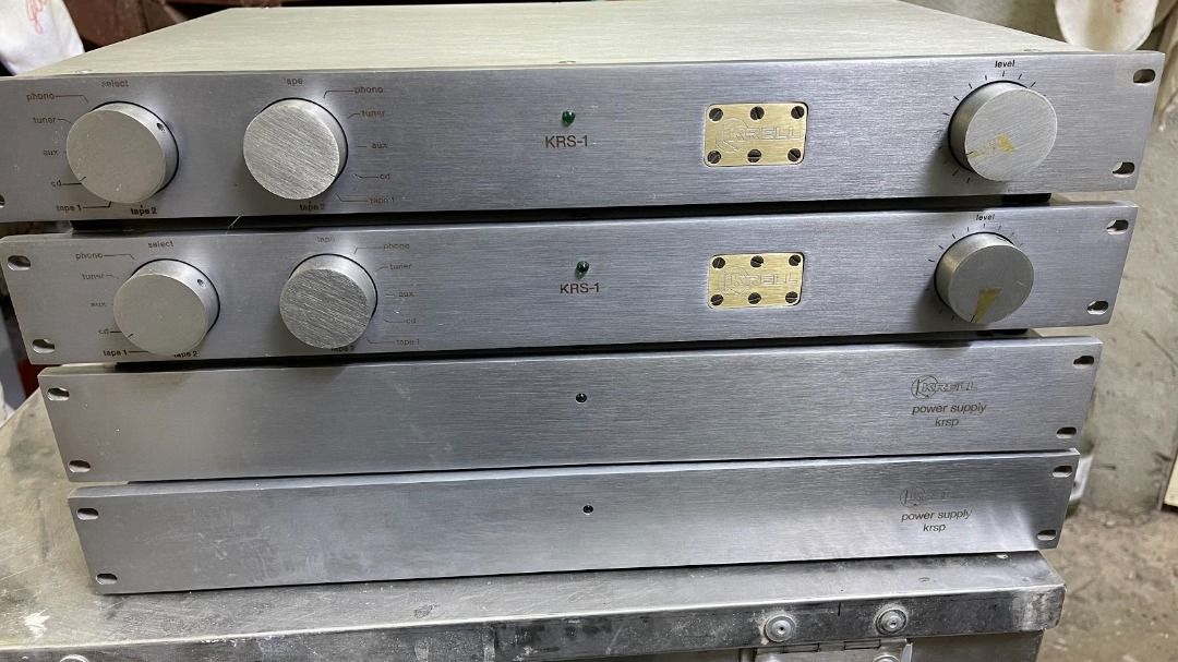 KRELL KRS-1 KMA-100 mk2前後級, 音響器材, Soundbar、揚聲器、藍牙喇叭、耳擴 - Carousell