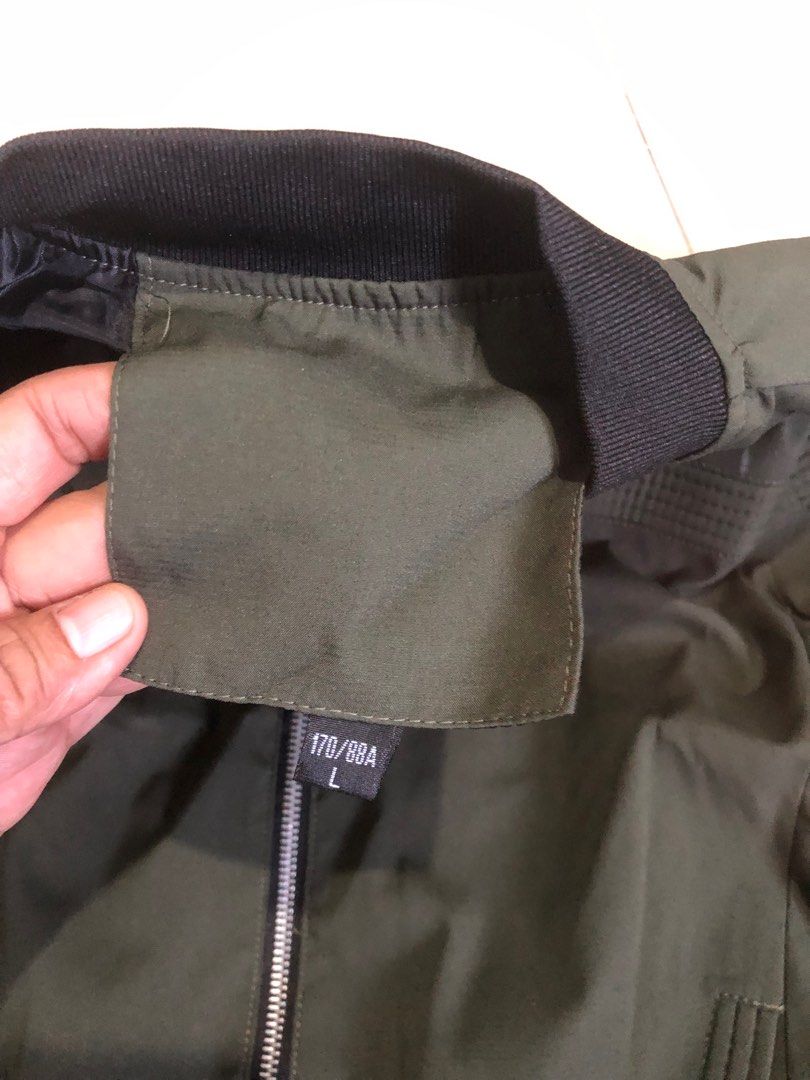 Large DEPED Bomber Jacket, Men's Fashion, Coats, Jackets and Outerwear ...