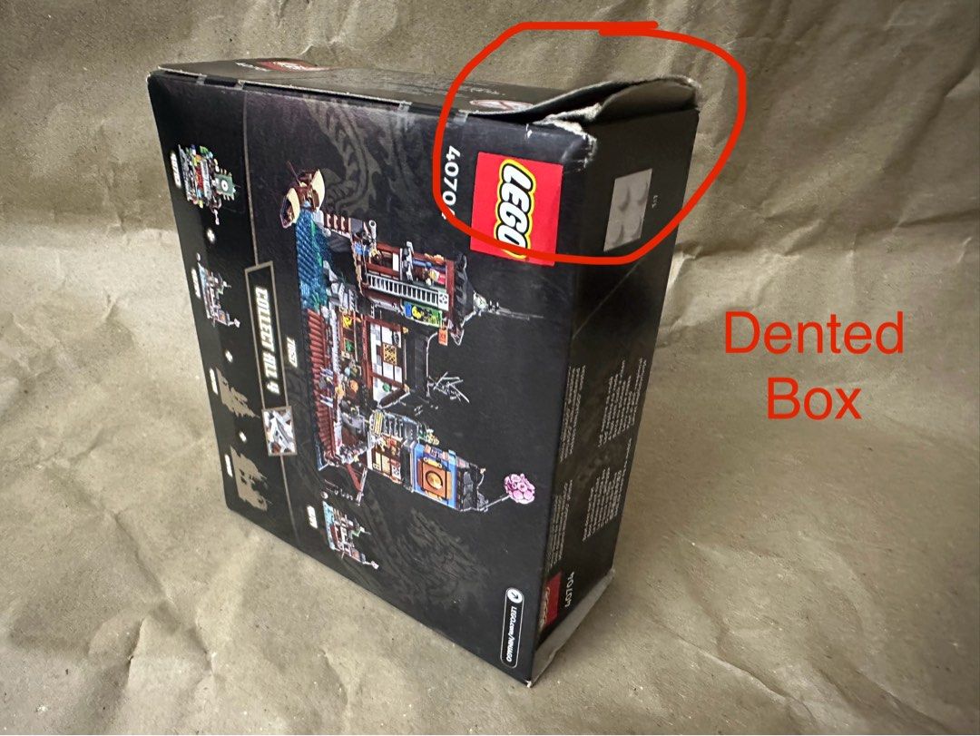 LEGO 40704 Ninjago Micro Ninjago Docks (Dented Box Condition as photo ...