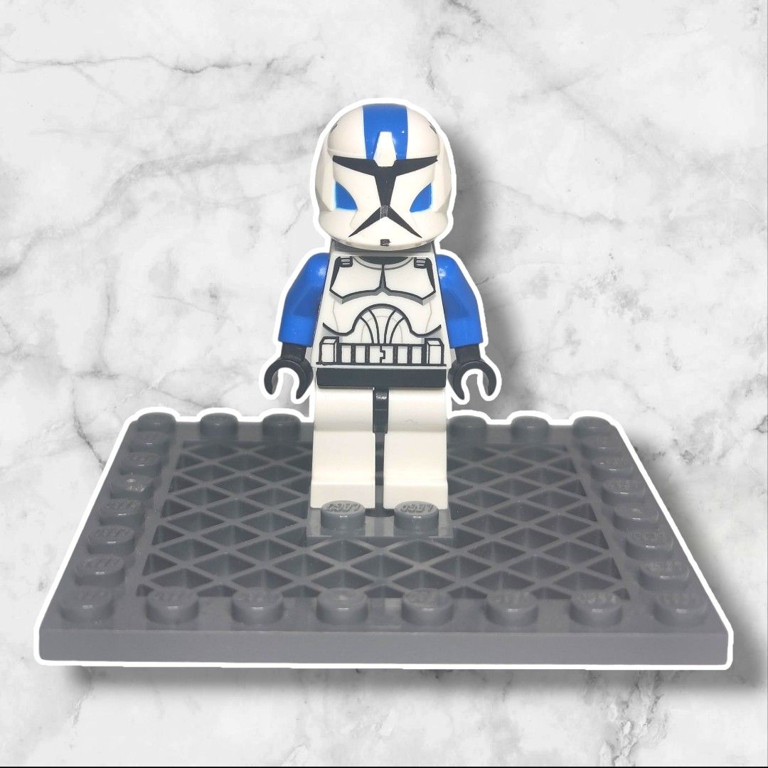 Lego Star Wars Custom Clone Trooper - CW P1 501st Comm Trooper (read ...