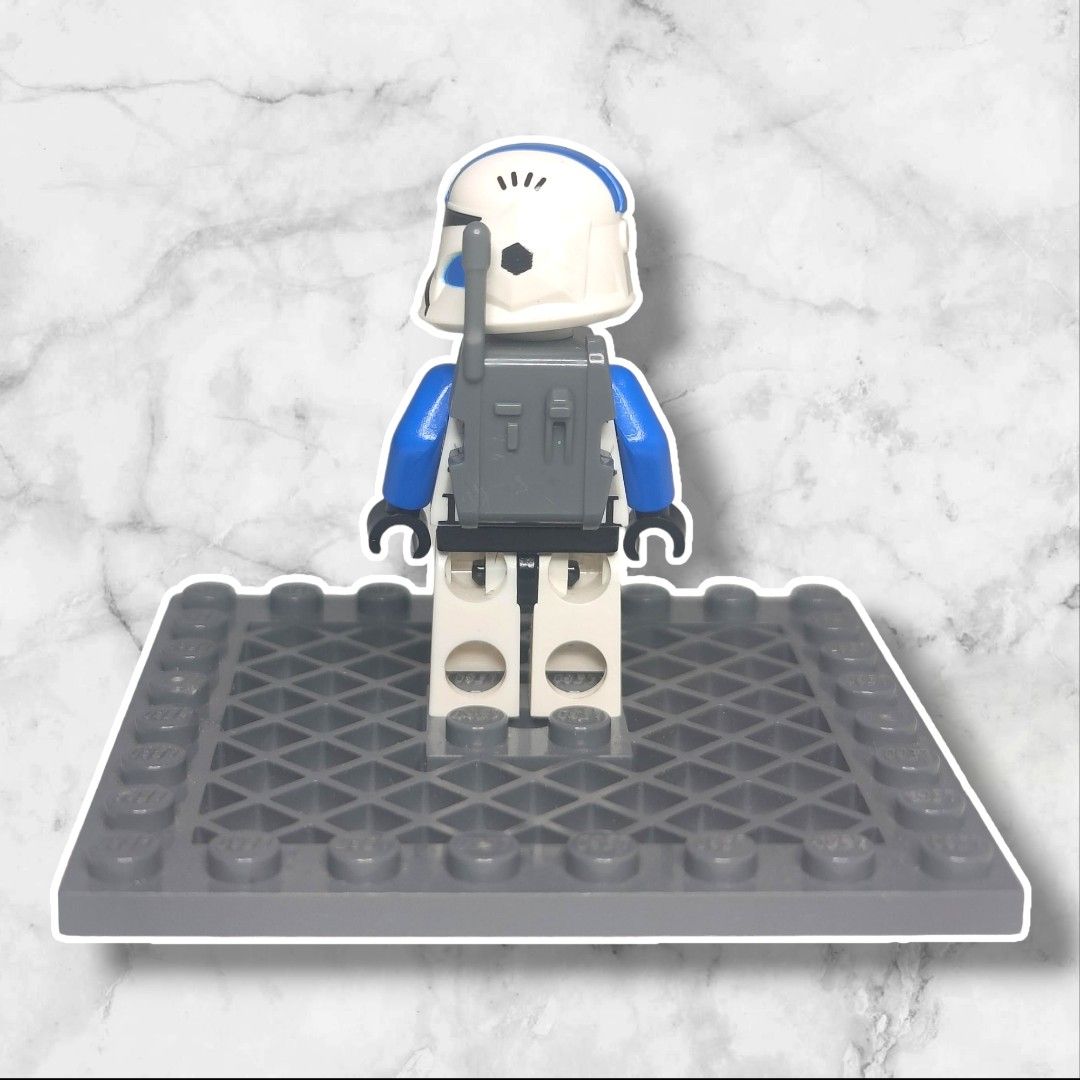Lego Star Wars Custom Clone Trooper - CW P1 501st Comm Trooper (read ...