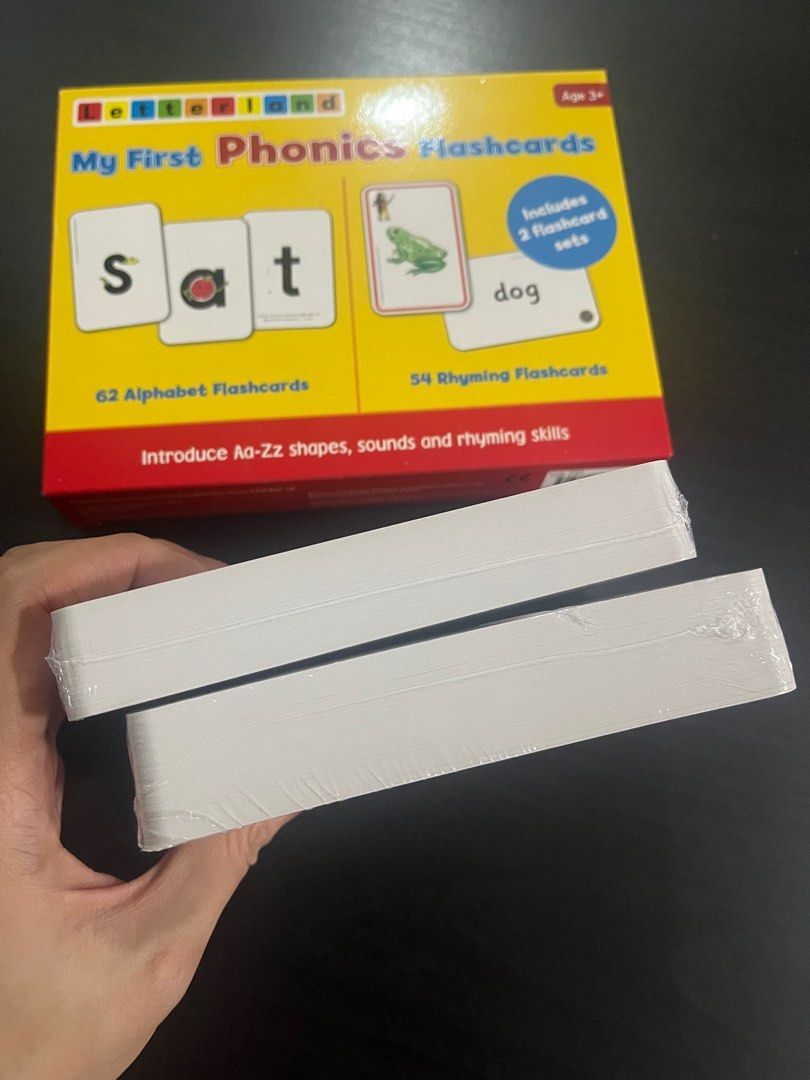 Letterland My First Phonics Flashcards, Hobbies & Toys, Books ...