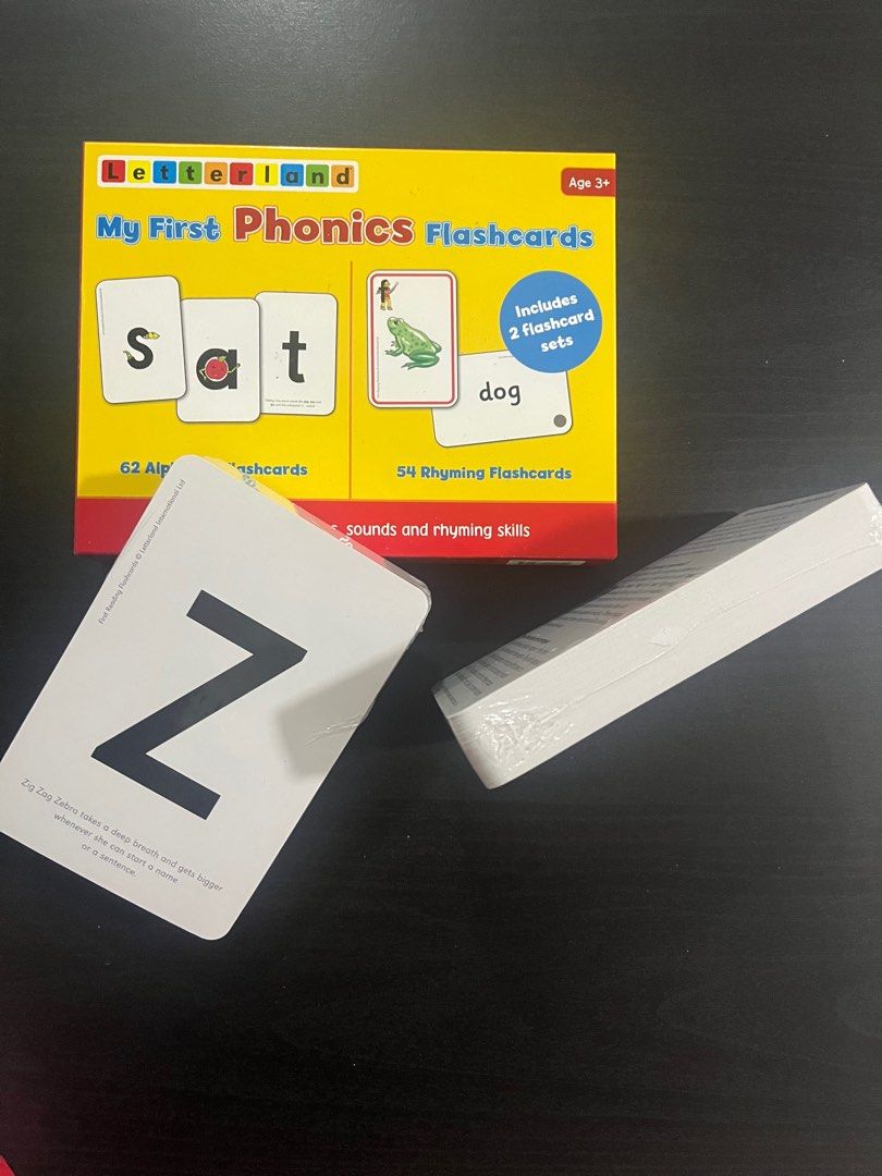 Letterland My First Phonics Flashcards, Hobbies & Toys, Books ...