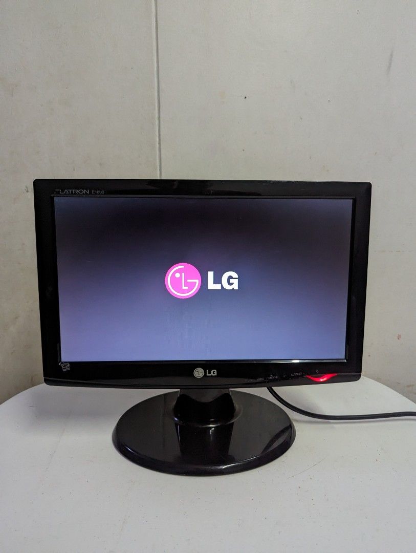 LG Flatron E1600 LED Monitor, Computers & Tech, Parts & Accessories ...