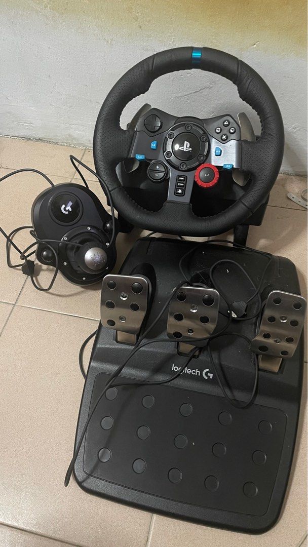 Logitech G29 + Shifter, Video Gaming, Gaming Accessories, Controllers ...
