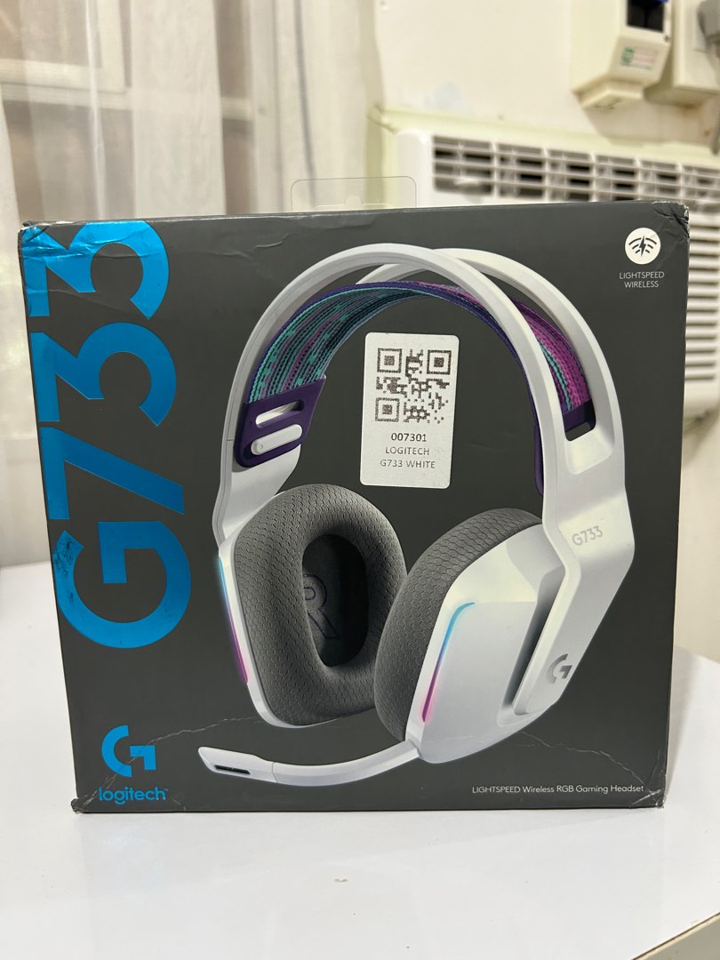 Logitech G733 - White, Audio, Headphones & Headsets on Carousell