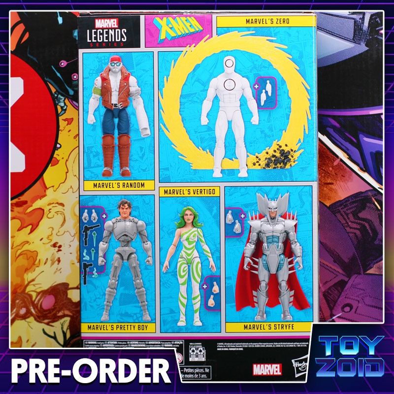 Marvel Legends X-Men 60th Anniversary Villains 5 Pack Stryfe Random ...