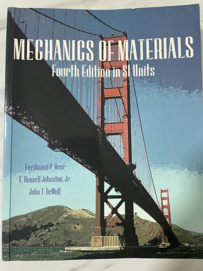 Mechanics of Materials Forth Edition in SI Units Ferdinand P. Beer E ...