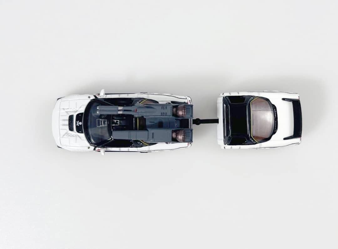 MLGB 1:64合金模型！NSX 第1代NA1，NSXTRA改装版。第三批預售中，Valkyrie女武神塗裝。含1/43平台 + 透明展示盒 ...