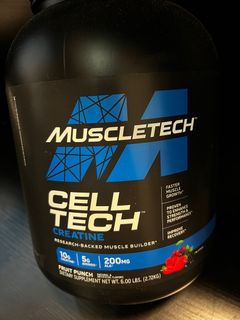 MuscleTech Platinum 100% Creatine 400g, Health & Nutrition, Health Supplements, Sports & Fitness ...