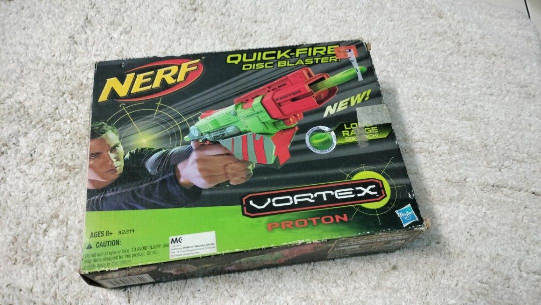 NERF VORTEX DISC BLASTER, Hobbies & Toys, Toys & Games on Carousell