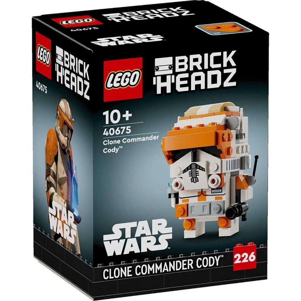 [NewMay] LEGO BrickHeadz 40675 Clone Commander Cody, Hobbies & Toys ...