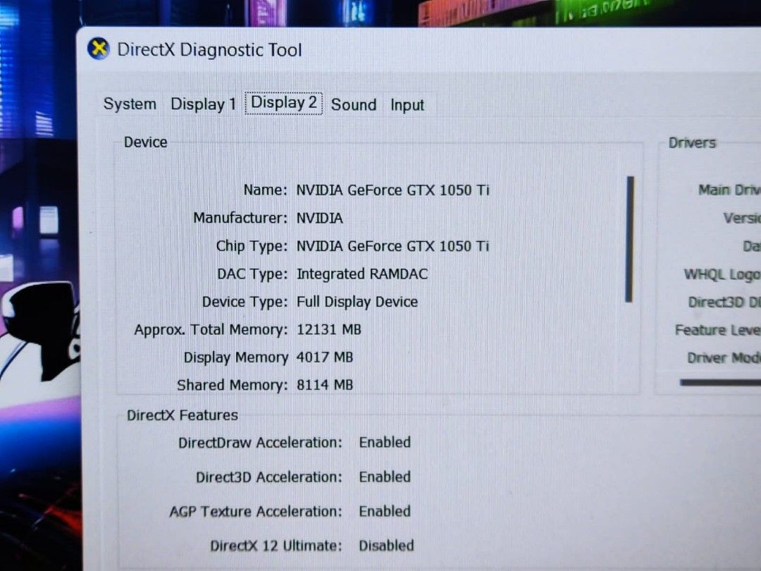[NVIDIA GTX 1050Ti] Laptop Gaming Dell G3 Core i7-8750 RAM 16Gb/Ssd ...