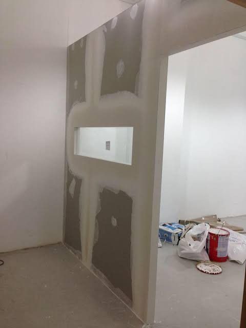 Partition wall, Aircon boxup, Pipe box up, False ceiling, L box install ...