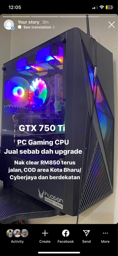 PC Gaming CPU, Computers & Tech, Desktops on Carousell