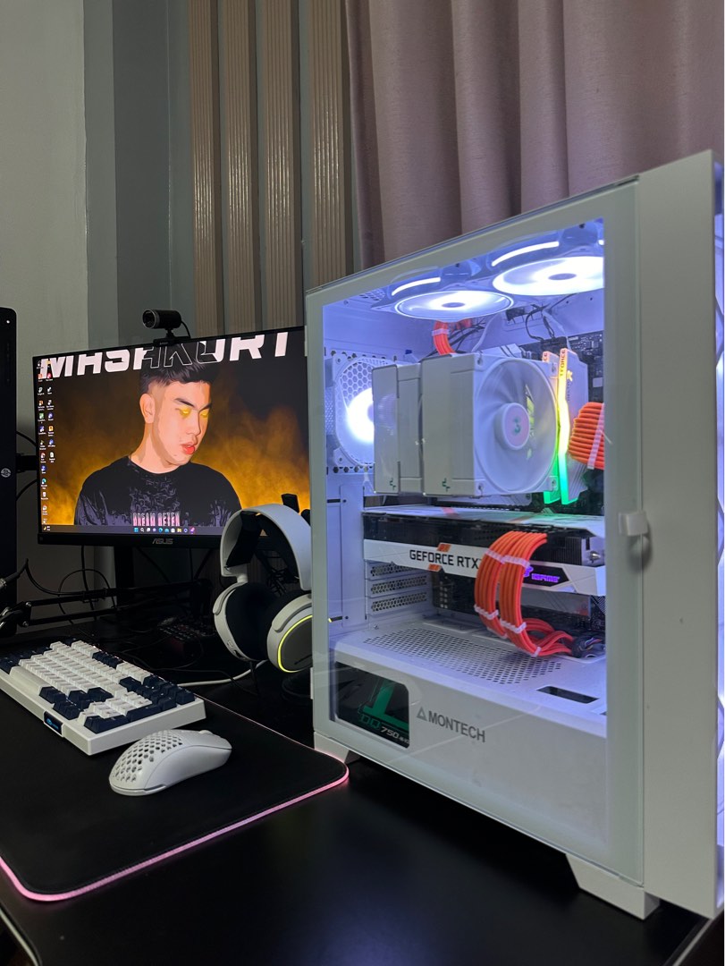 Pc Set Up, Computers & Tech, Desktops on Carousell