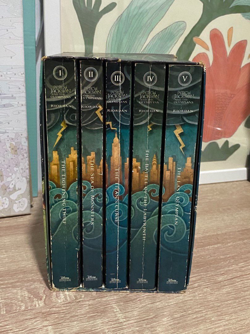 Percy Jackson and the Olympians Boxed Set, Hobbies & Toys, Books ...