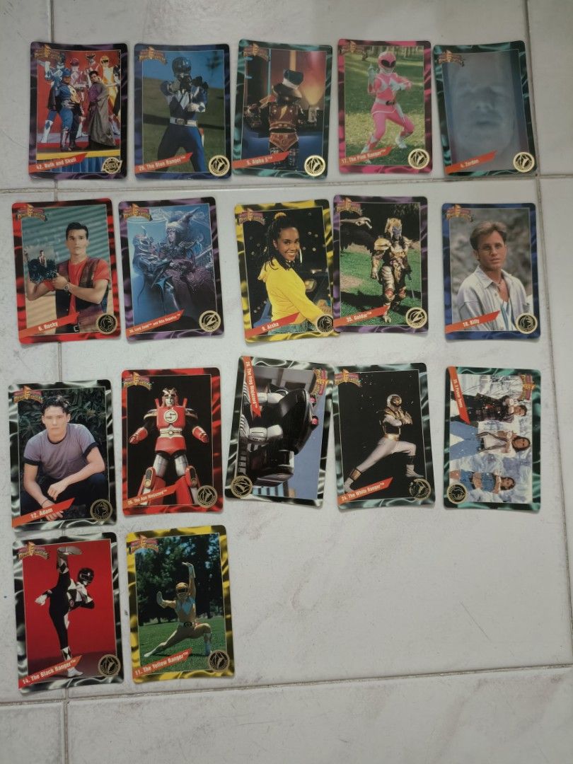 Power rangers cards, Hobbies & Toys, Memorabilia & Collectibles ...