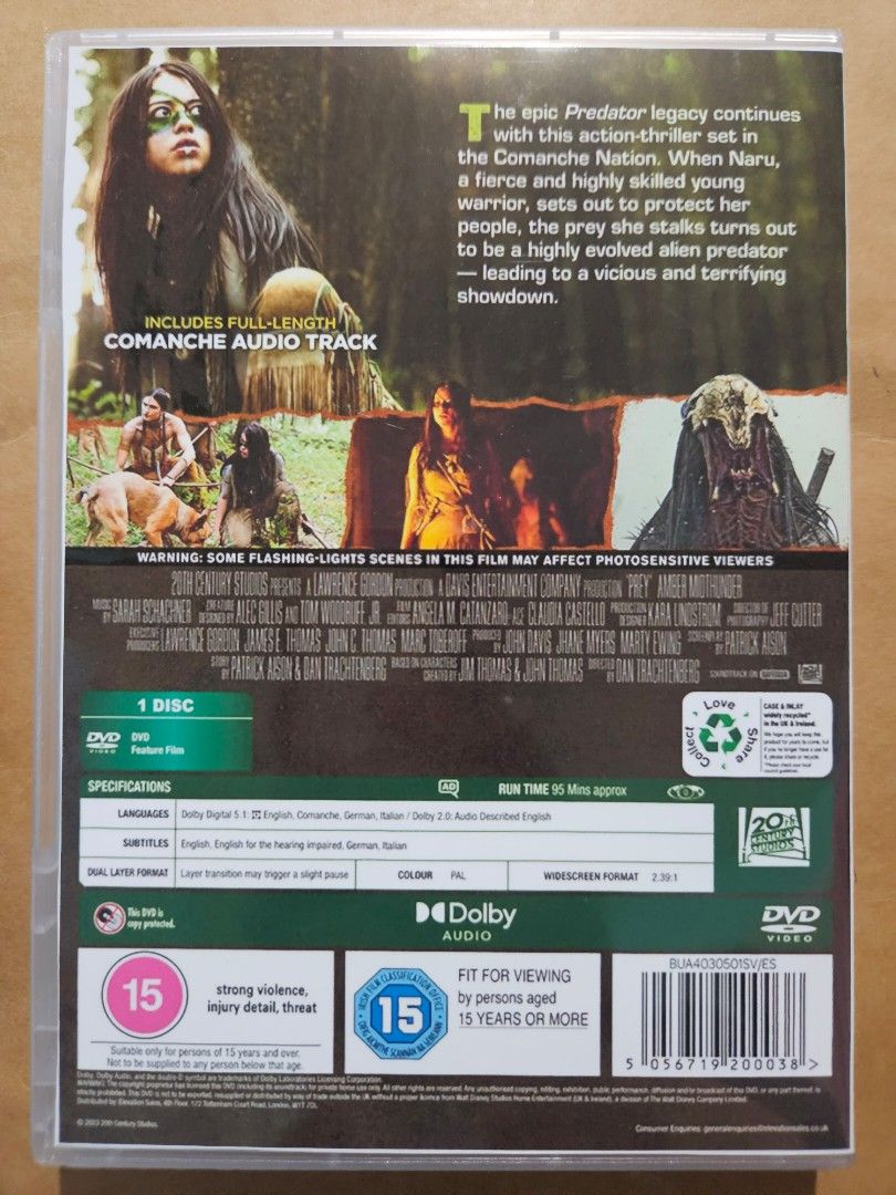 PREY [CUSTOM DVD], Hobbies & Toys, Music & Media, CDs & DVDs on Carousell