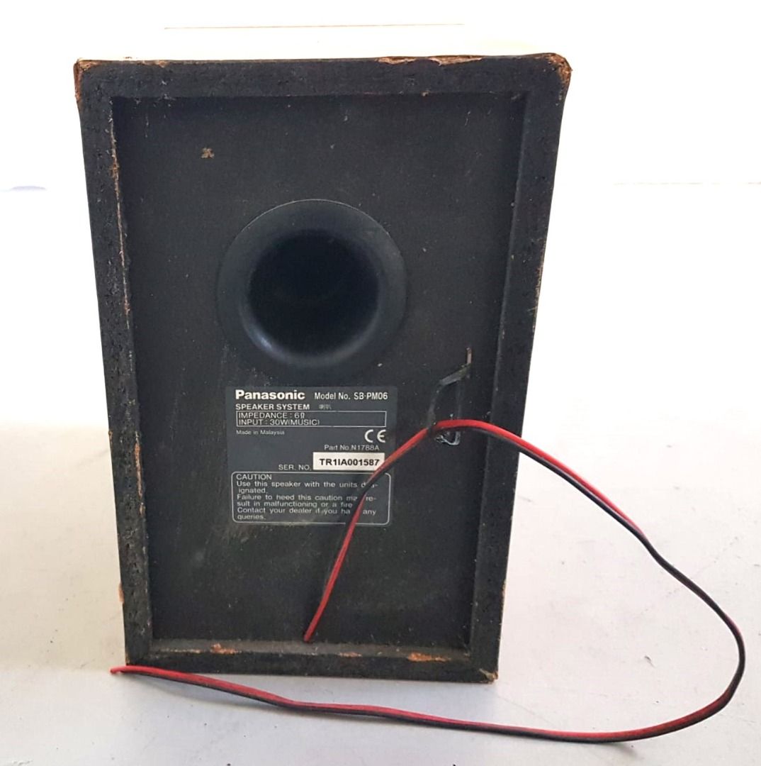 Professional Panasonic Sound System, Model SB-PM06, 30 watts ...