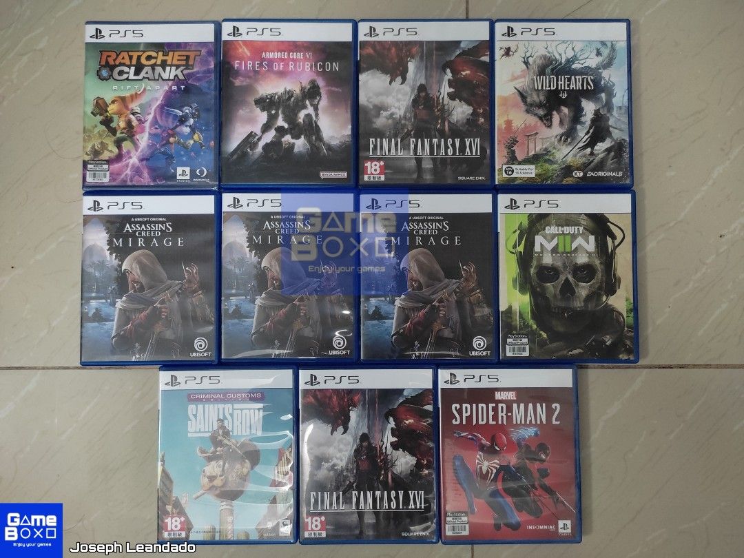 Ps5 games for sale, Video Gaming, Video Games, PlayStation on Carousell