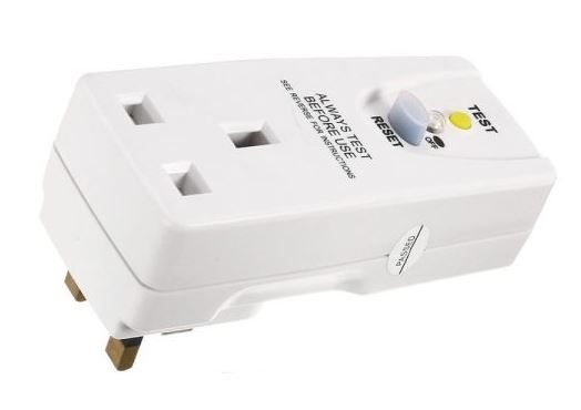 RCD Safety Plug / Earth Leakage Circuit Breaker ( ELCB ) Adaptor 30Ma ...
