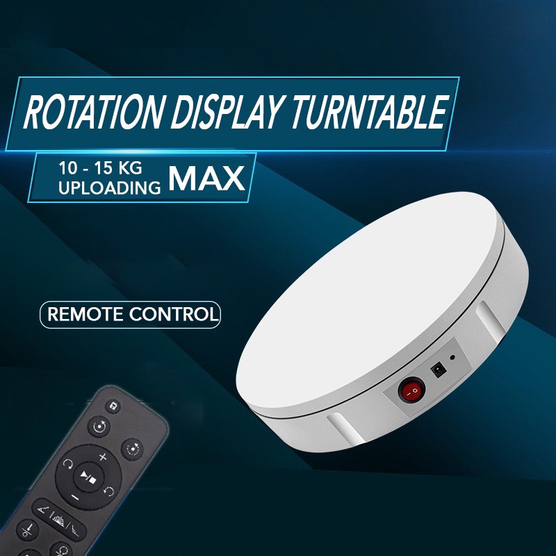 Remote Control Rotating Display Turntable For Videography & Photography ...