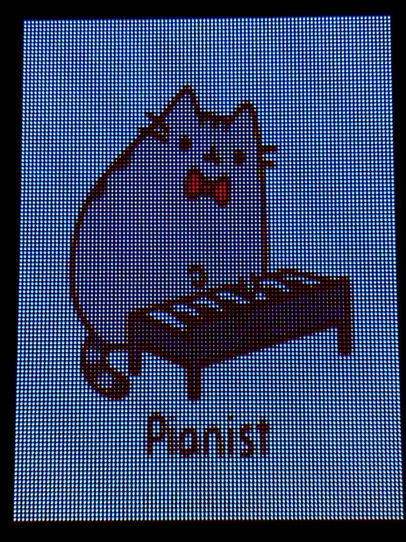 RGB led matrix panel display frame 96x128 pixel, Photography ...