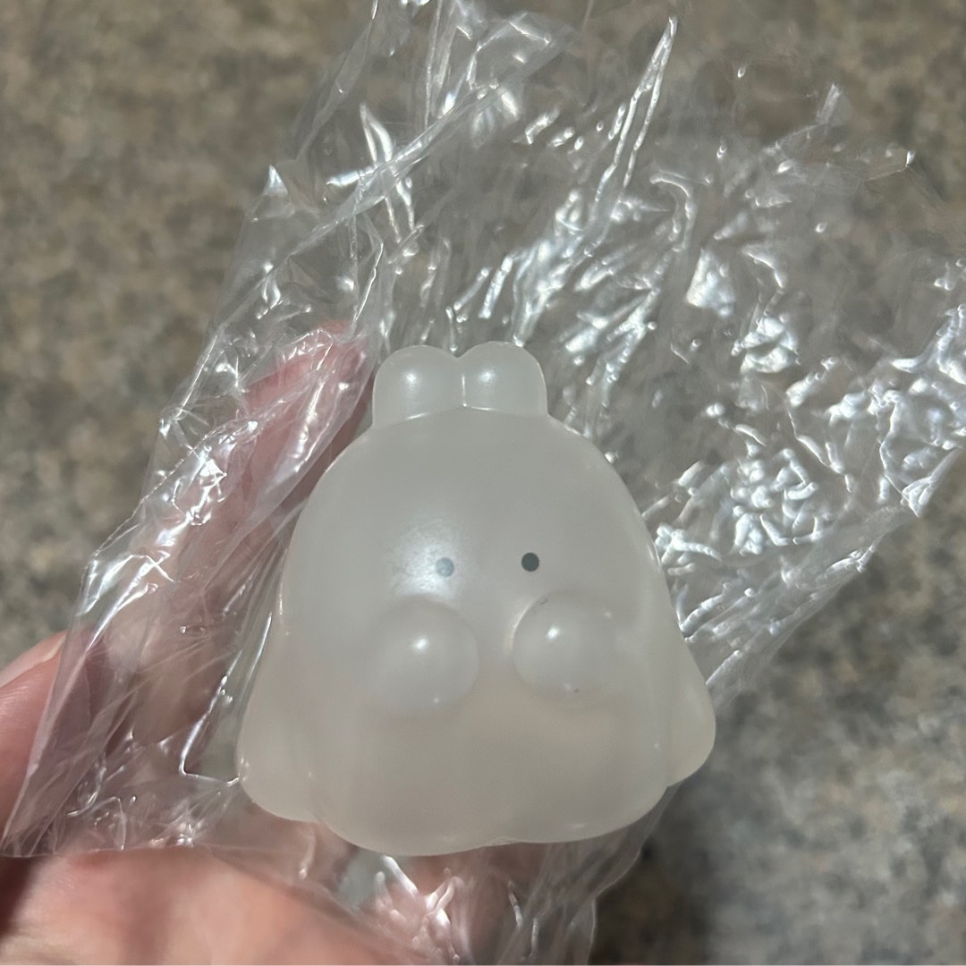 Rubber squishy ghost bunny toy gachapon, Hobbies & Toys, Toys & Games ...
