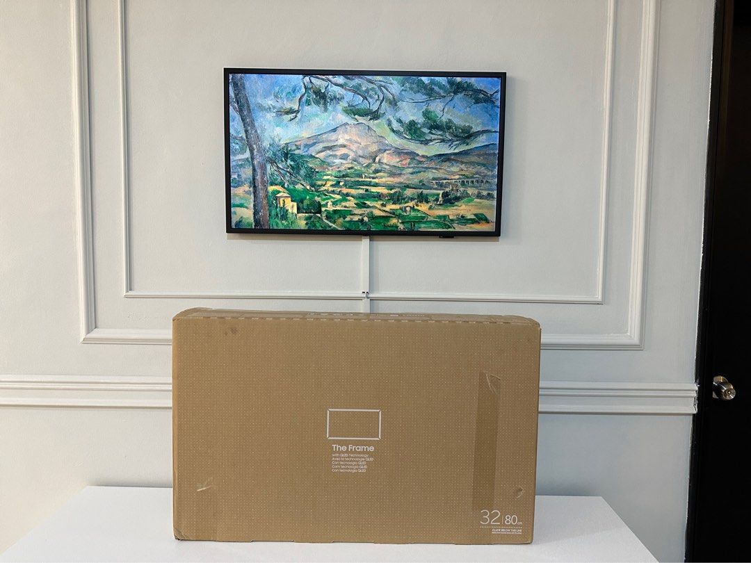 SAMSUNG TV FRAME 32 INCH, TV & Home Appliances, TV & Entertainment, TV ...