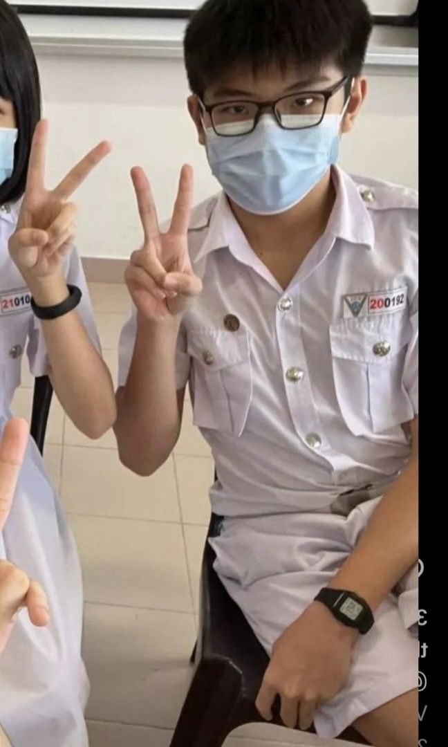 School Uniform Foon Yew, Men's Fashion, Tops & Sets, Formal Shirts on ...