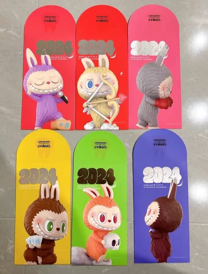 [PRE ORDER]Shimao Shanghai X Pop Mart 2024 red packet/angpow/ang pow ...