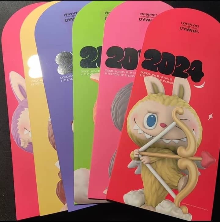 [PRE ORDER]Shimao Shanghai X Pop Mart 2024 red packet/angpow/ang pow ...