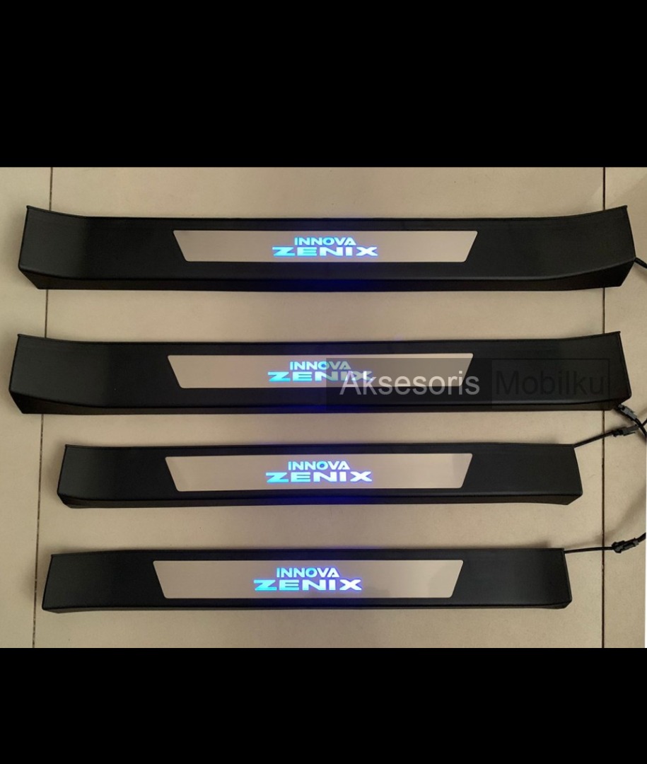 Sillplate Innova Zenix Led Pijakan Kaki Pintu Import, Aksesoris Mobil ...