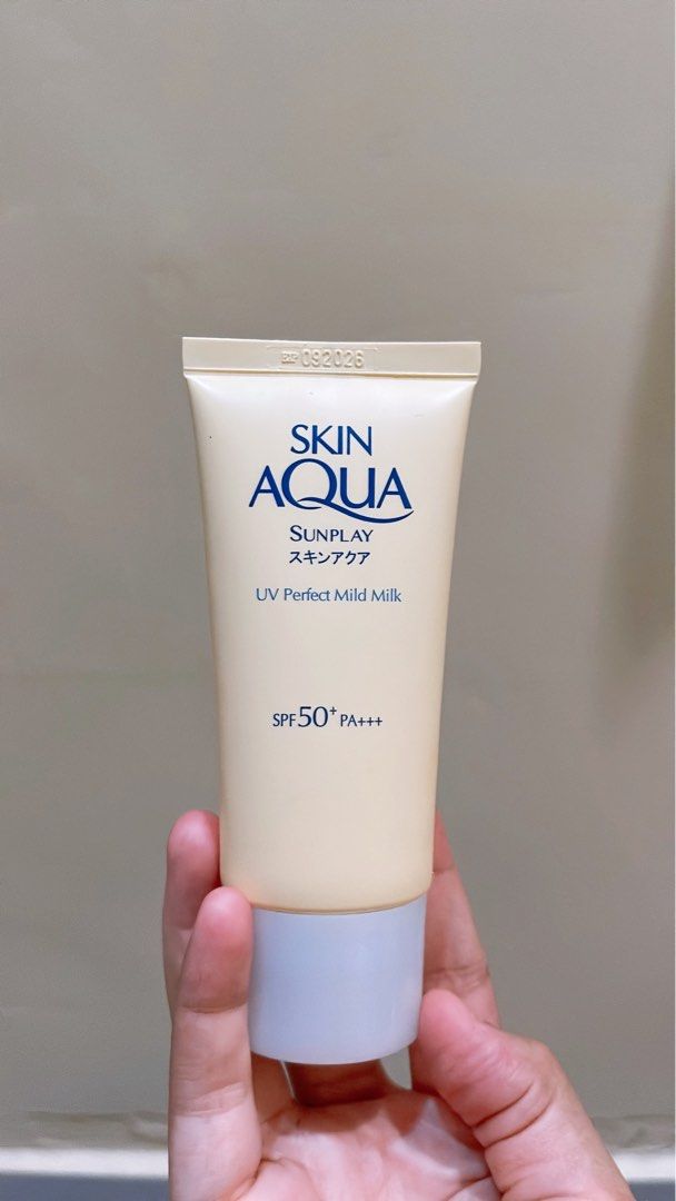 Skin Aqua Sunplay Uv Perfect Mild Milk, Beauty & Personal Care, Face ...