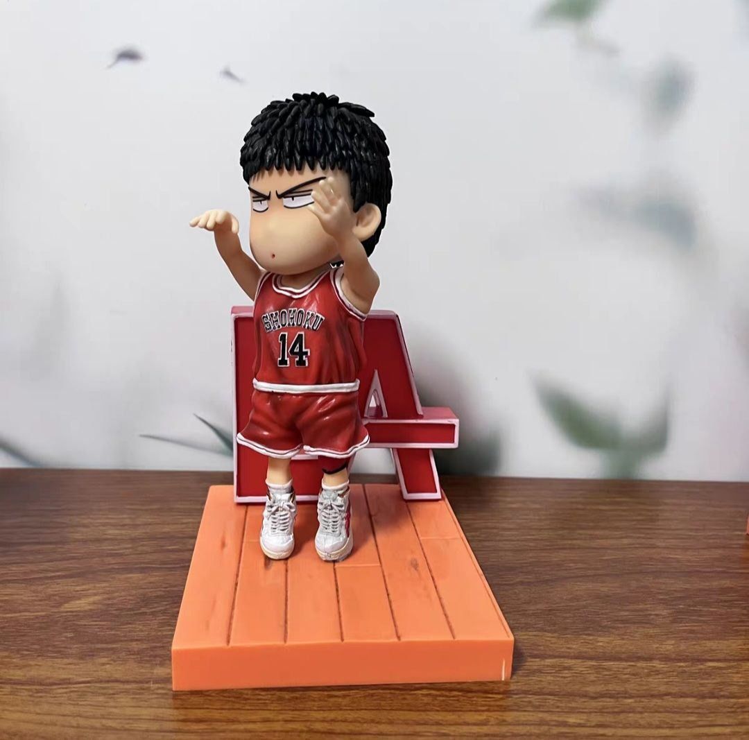 Slam Dunk Basketball Q Version Action Figure Statue GK Figurine Miyagi ...