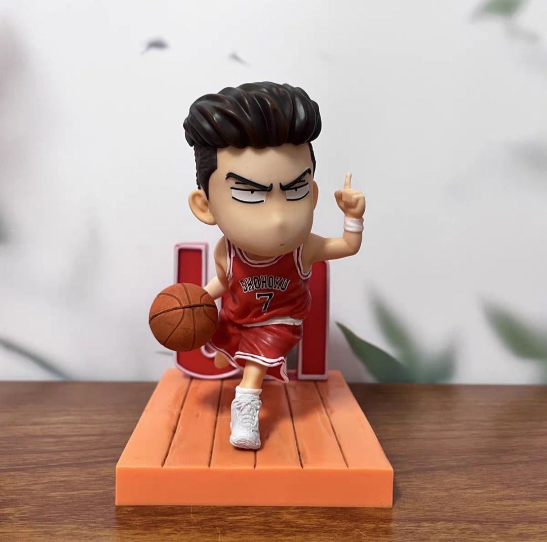 Slam Dunk Basketball Q Version Action Figure Statue GK Figurine Miyagi ...