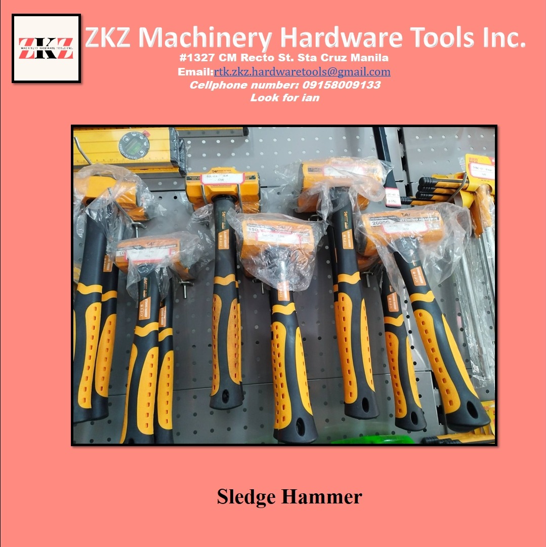 Sledge Hammer 4LB, Commercial & Industrial, Construction Tools ...