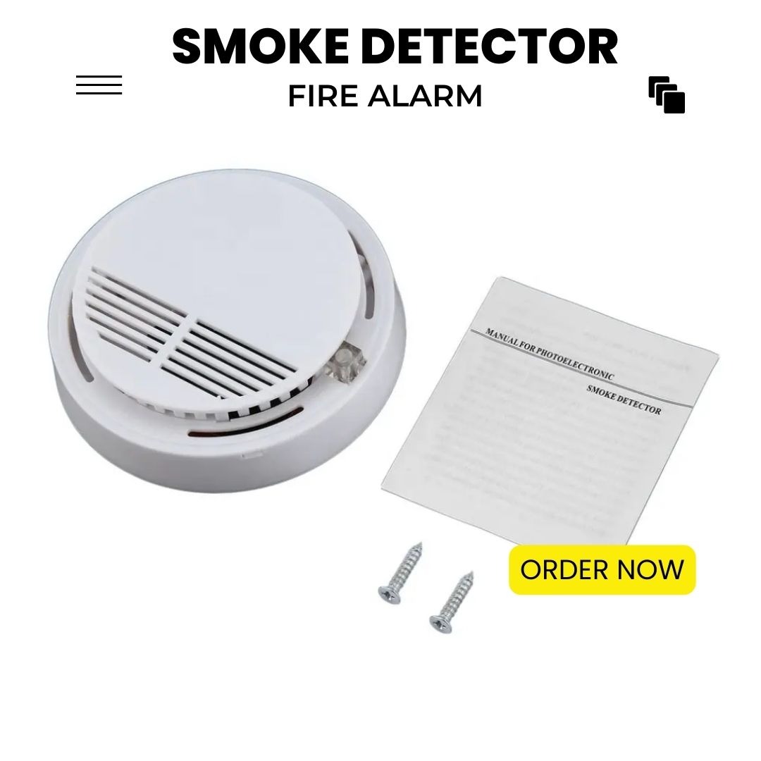 Smoke Detector Battery Operated, Furniture & Home Living, Security ...