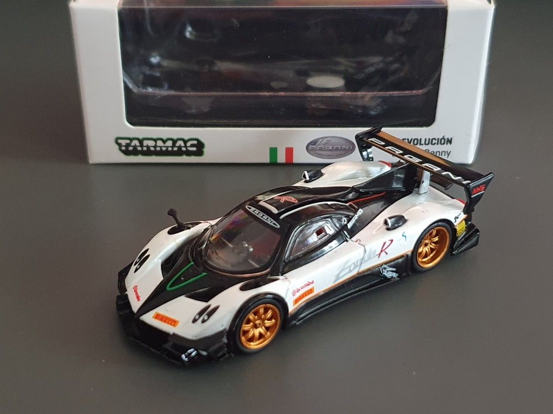 Tarmac Zonda R White Unsealed, Hobbies & Toys, Toys & Games on Carousell