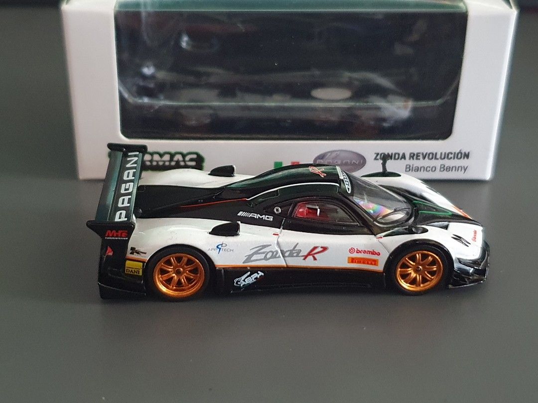Tarmac Zonda R White Unsealed, Hobbies & Toys, Toys & Games on Carousell