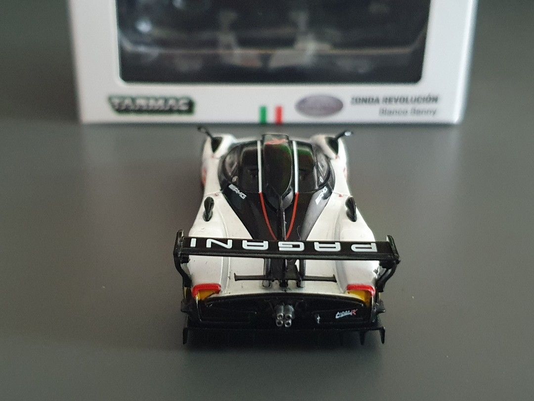 Tarmac Zonda R White Unsealed, Hobbies & Toys, Toys & Games on Carousell