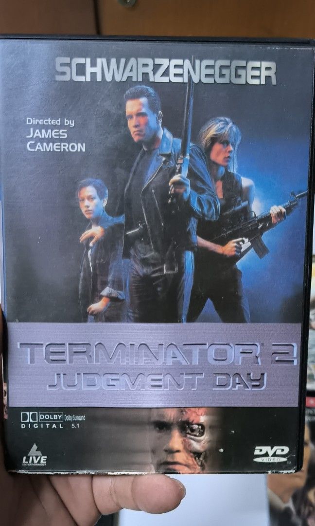 TERMINATOR 2 JUDGEMENT DAY (DVD), Hobbies & Toys, Music & Media, CDs ...