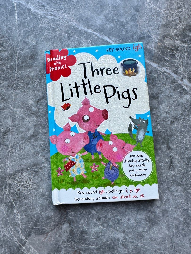 正版Three Little Pigs The Gingerbread Man Sleeping Beauty, 興趣及遊戲, 書本 & 文具 ...