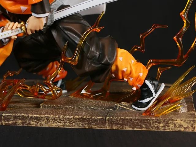 TNT Studio Demon Slayer Agatsuma Zenitsu 1/6 Scale Resin Statue Figure ...