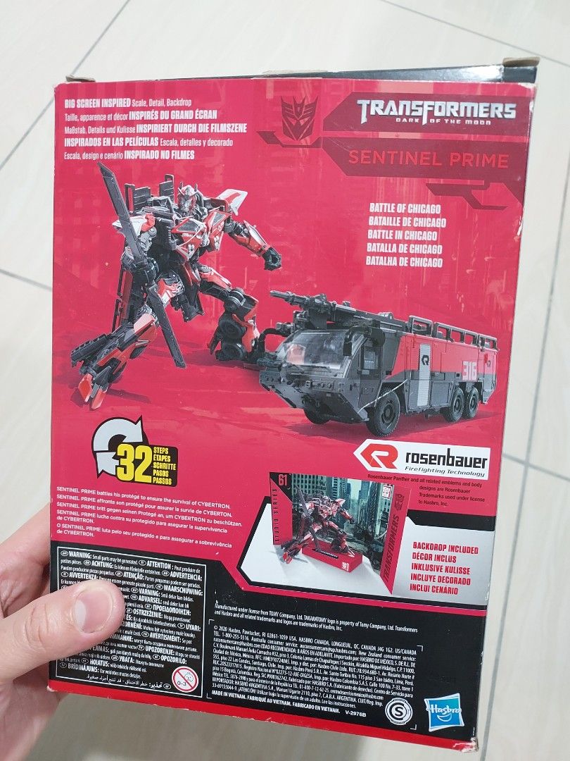 Transformers Studio Series 61 SS61 Sentinel Prime, Hobbies & Toys, Toys ...