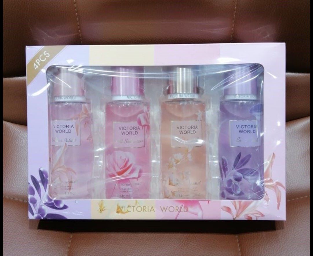 Victoria’s Fleur Figgy Peach set 3in1, Beauty & Personal Care, Fragrance & Deodorants on Carousell