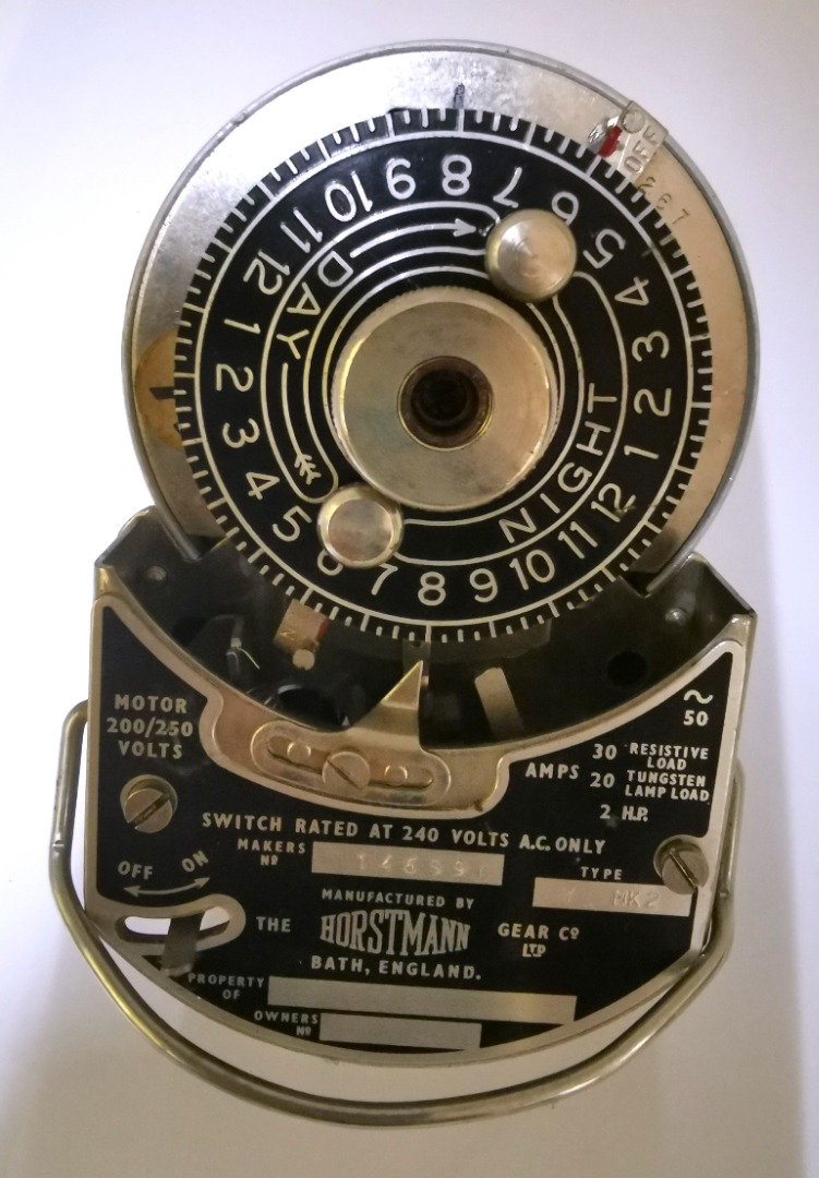 Vintage Horstmann Gear Co Ptd Electric Motor Timer Bath England ...